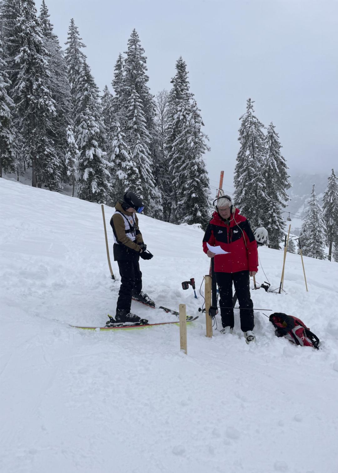 Zum ersten Mal am Firmenskirennen