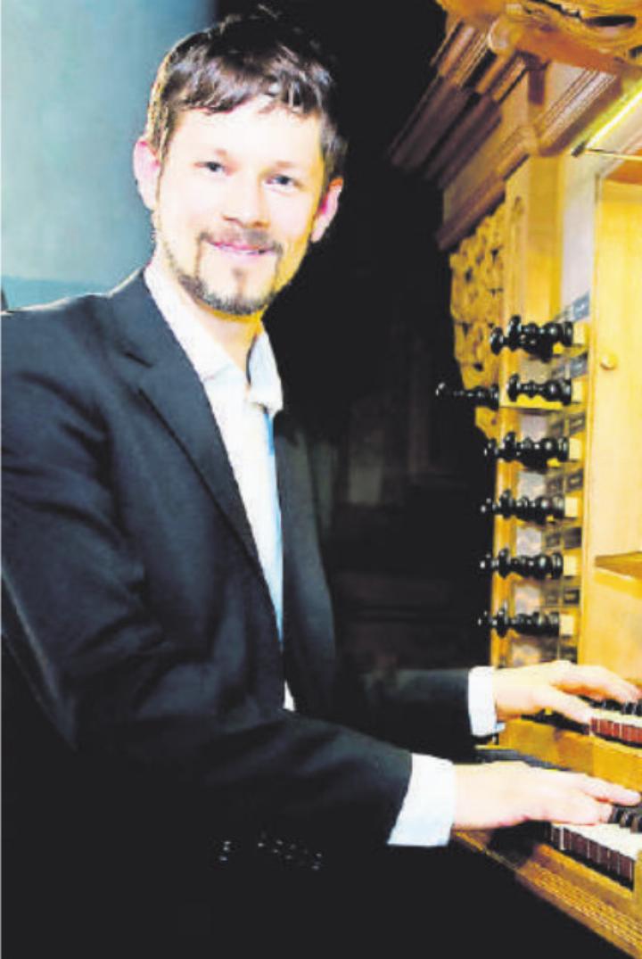 Sonntagsorgel: Gastorganist Marc Fitze