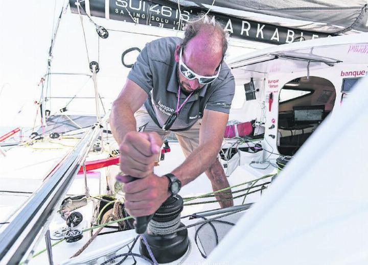 GYC-Mitglied Simon Koster an der Königin der transatlantischen Solorennen